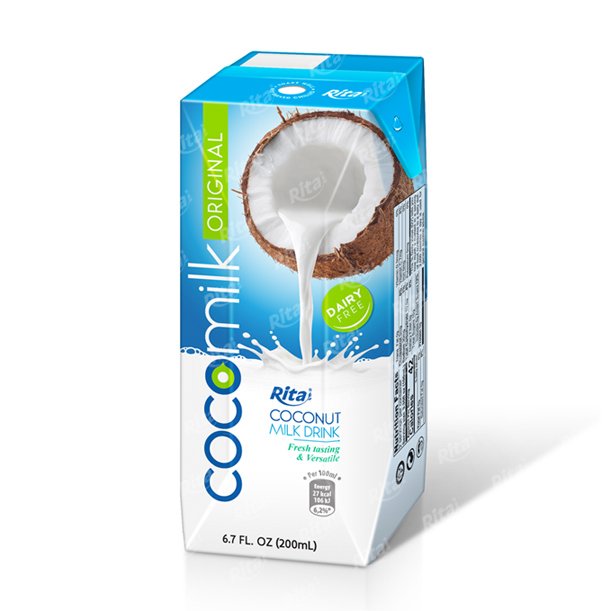 Milk Series: Coco milk with original flavour in aseptic packing 200ml