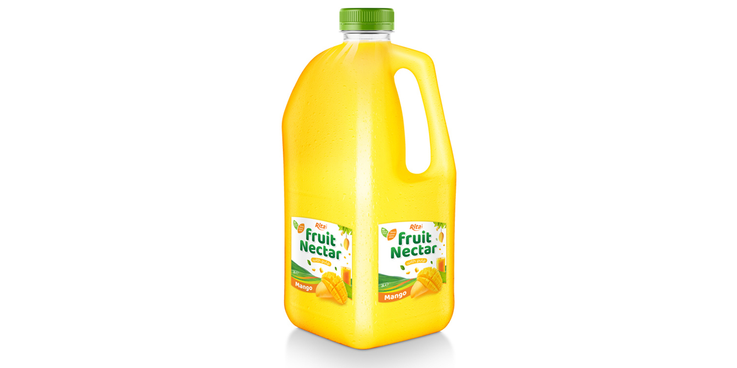 Fruit Juice: Fruit Nectar 2L with mango flavor