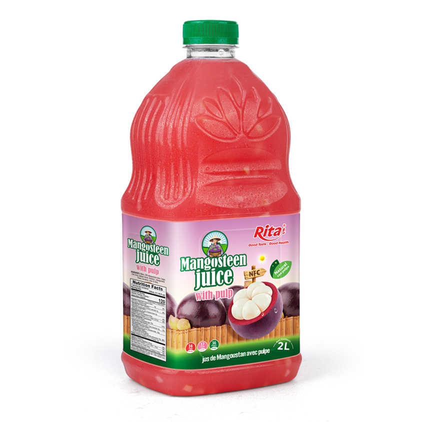 Fruit Juice: NFC Tropical Drink Mangosteen Fruit Juice with Pulp 2L PET ...