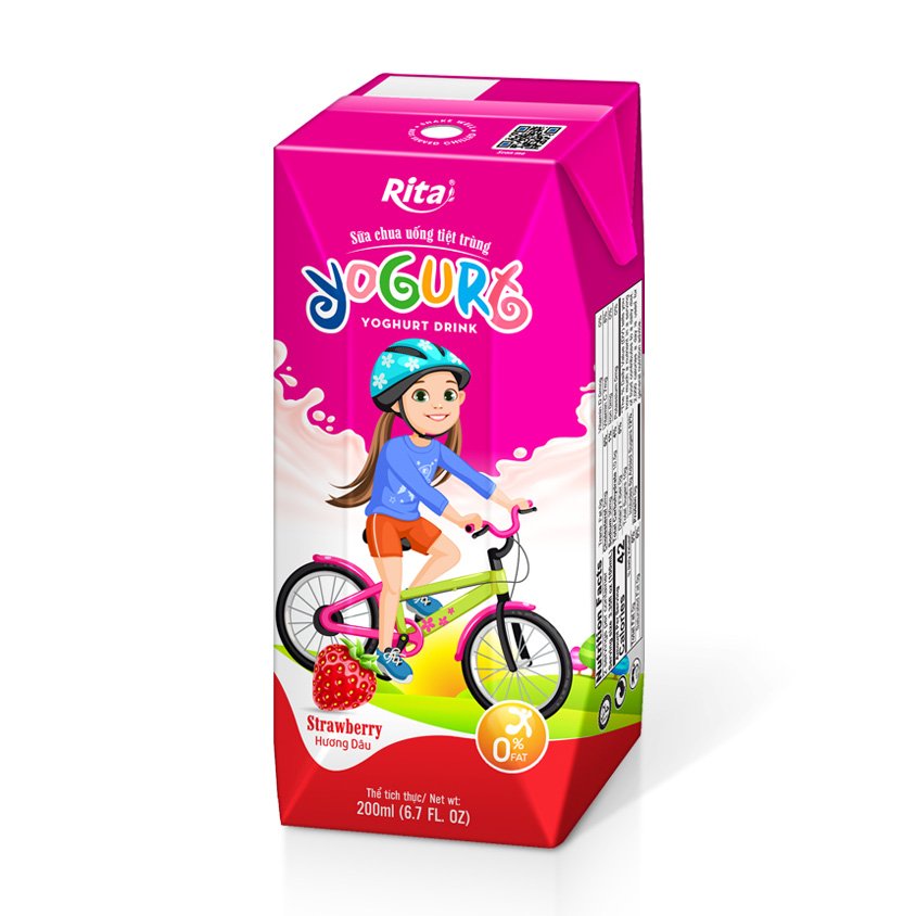 Milk Series: Box 200ml Strawberry Yoghurt Drink